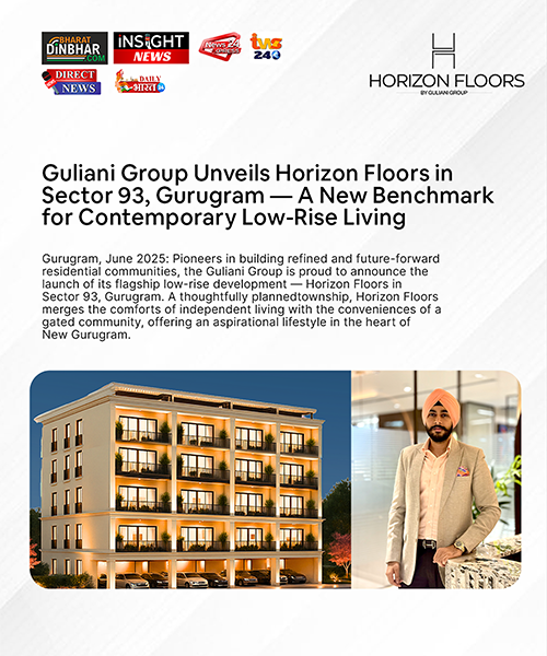 Horizon Floors, Sector 93 Gurugram | Luxury Low-Rise Floors by Guliani Group